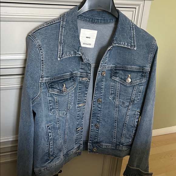 Mango | Jackets & Coats | Mango Light Blue Denim Jacket | Poshmark